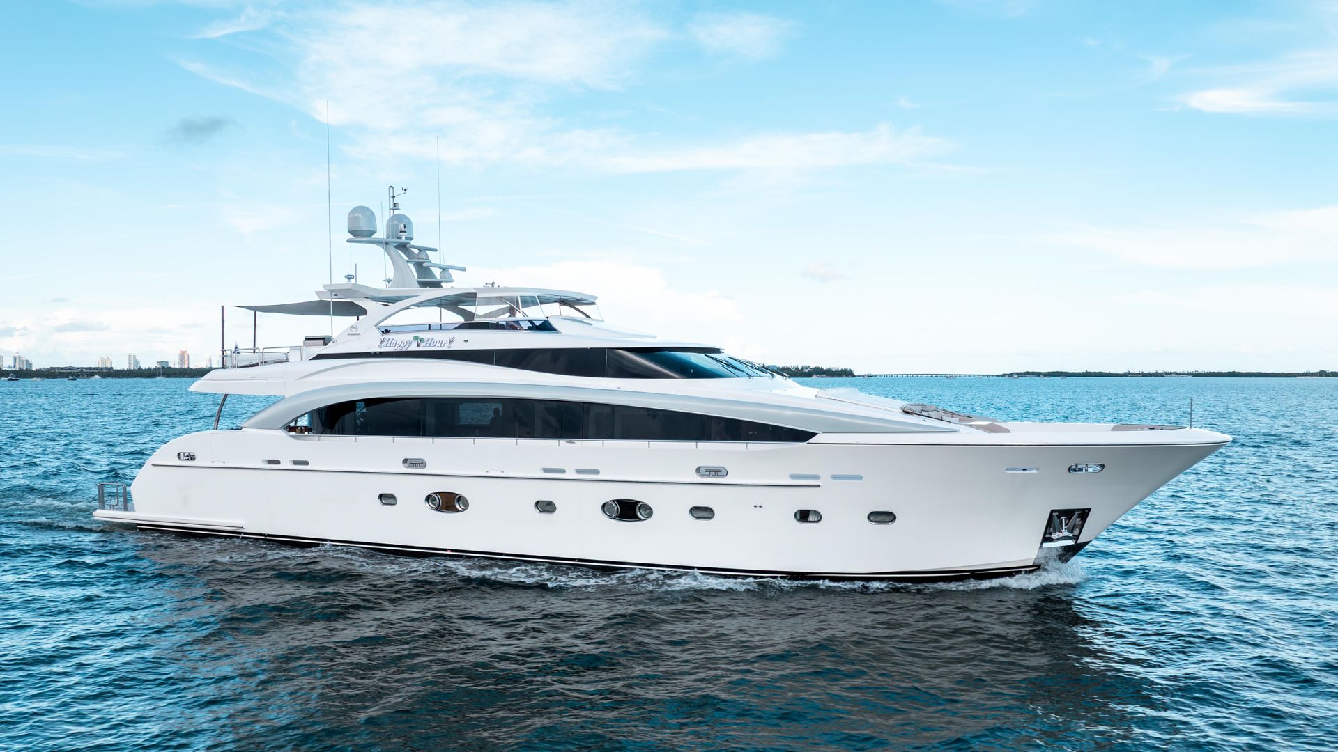 HAPPY HOUR yacht for charter (Horizon, 33.53m, 2017)
